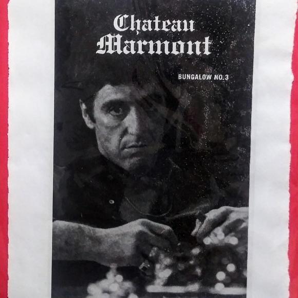 Fairchild Paris | Wall Decor | Copy Tony Montana Chateau Marmont By ...